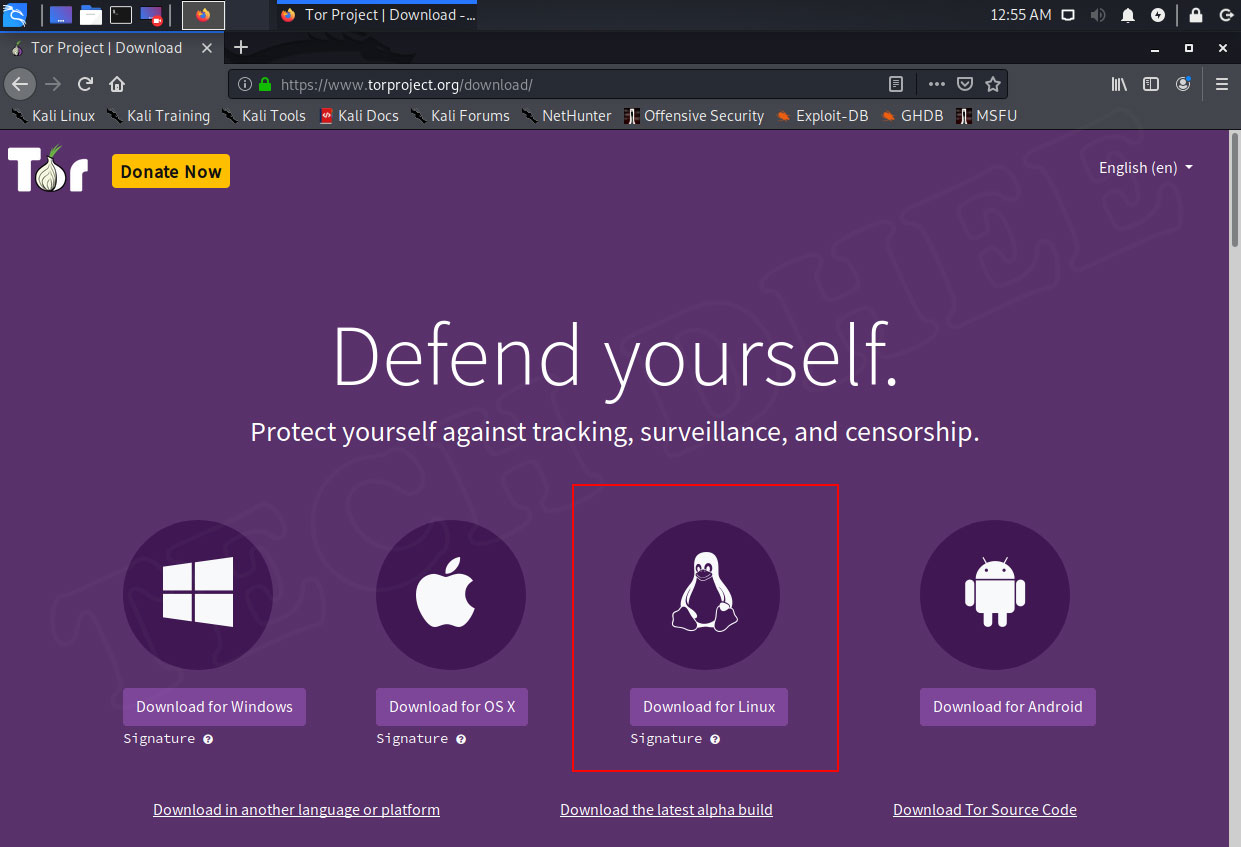 How to Install Tor Browser in Kali Linux 2022.4 - TECH DHEE