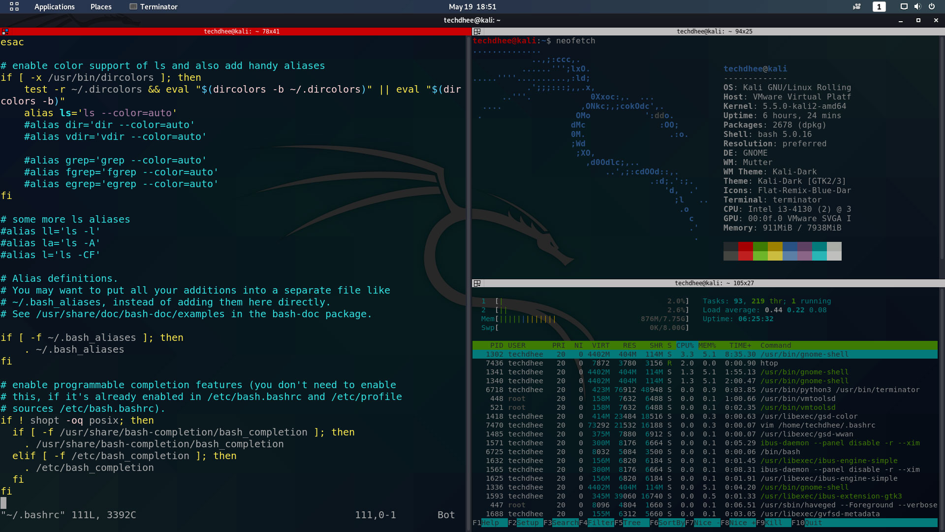 The First 5 Things to Do After Installing Kali Linux - TECH DHEE