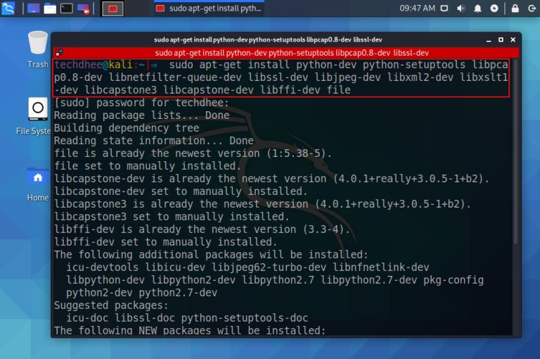 How to Install MITMf Framework in Kali Linux - TECH DHEE