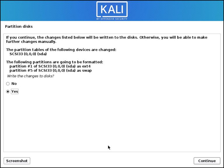 How to Install Kali Linux 2022.4 (Penetration Testing Distribution)