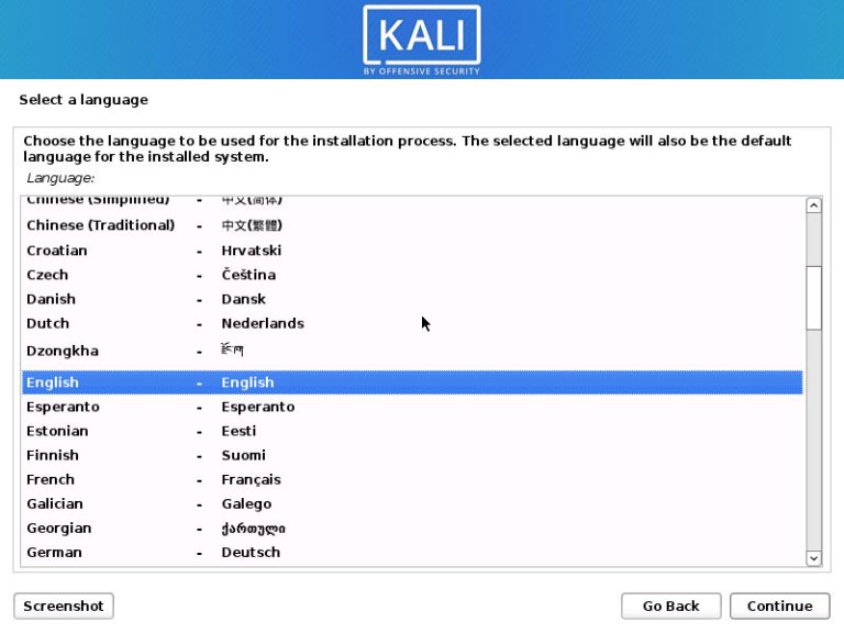 How to Install Kali Linux 2022.4 (Penetration Testing Distribution)