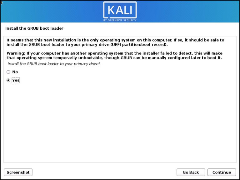 How to Install Kali Linux 2022.4 (Penetration Testing Distribution)