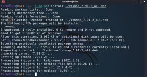 How to Install Zenmap in Kali Linux 2022.4 - TECH DHEE